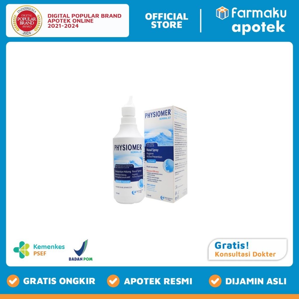 Jual Physiomer Normal Jet Nasal Spray 135 ml - TMG | Shopee Indonesia