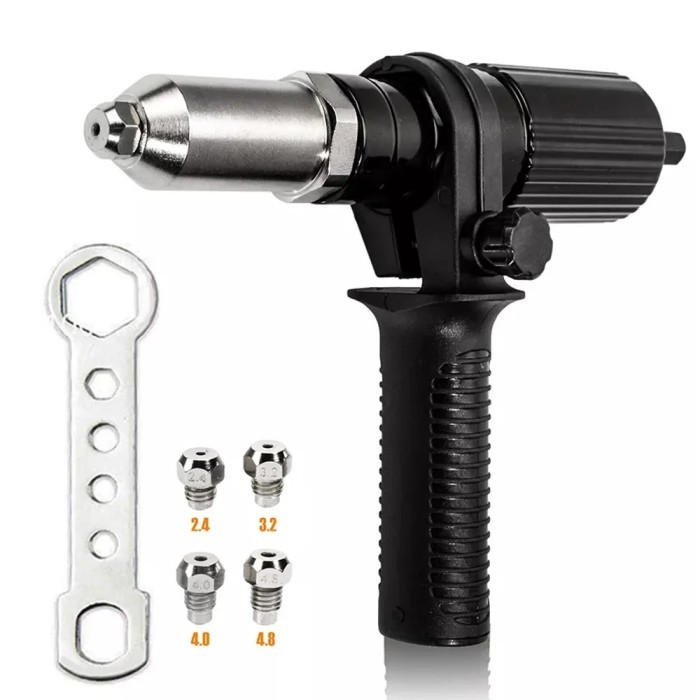 Jual Jual [READY] Adaptor Mata Bor Paku Rivet Riveter Adapter Gun Rivet ...