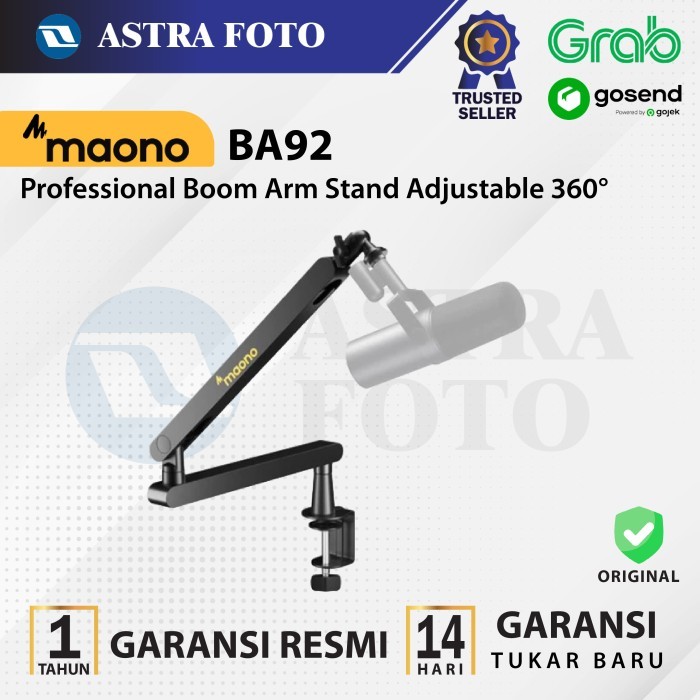 Jual Maono Au-Ba92 Professional Microphone Suspension Boom Arm Stand ...