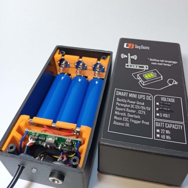 Jual Produk Unggulan Promo ! Ups Mini Dc 5 Volt ( Power Backup Router ...