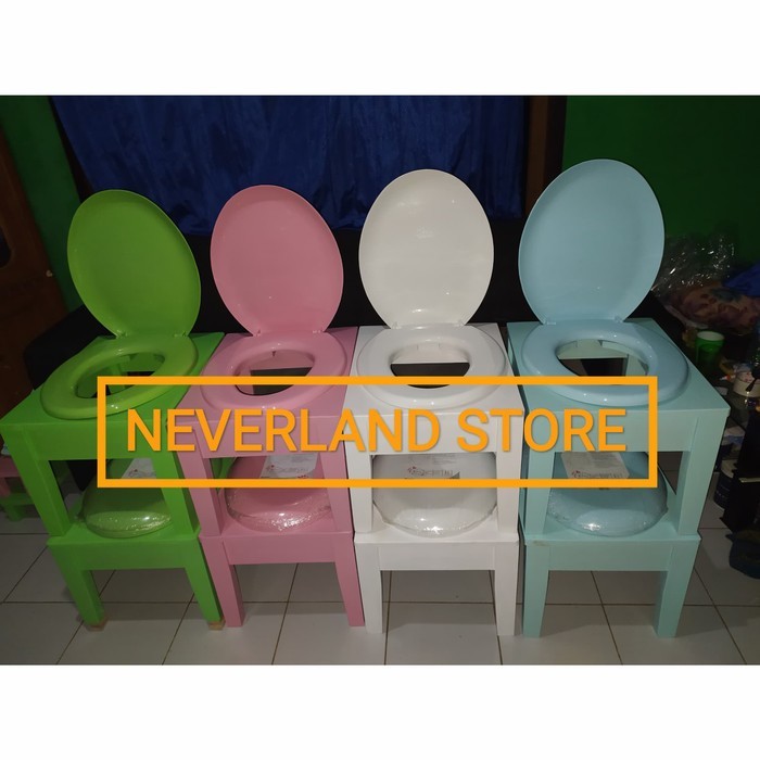 Jual Kursi Toilet Wc Duduk Portable Warna Tinggi 20Cm | Shopee Indonesia