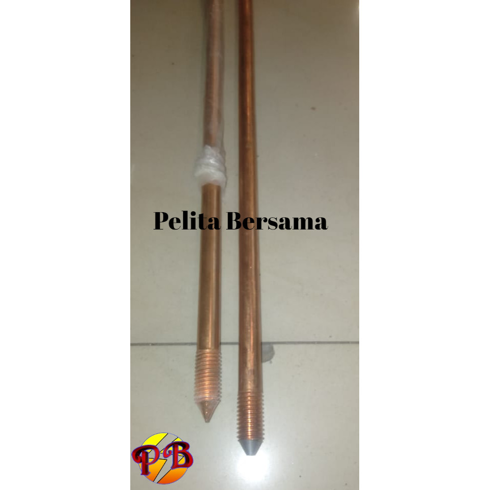 Jual Grounding Rod / Copper Bonded 5/8 X 4 Meter (Sepuh Tembaga ...
