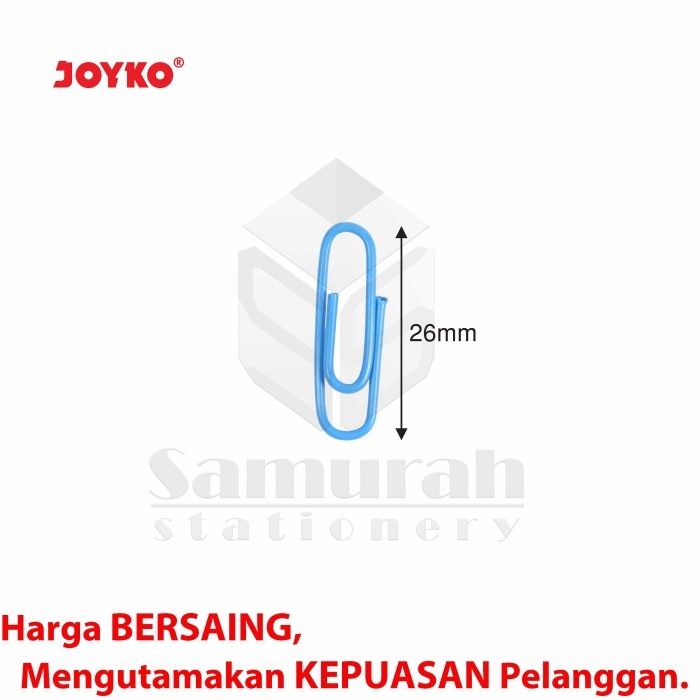 Jual Paper Clips Warna Joyko C-3100 / Clip C 3100 / Klip Penjepit ...