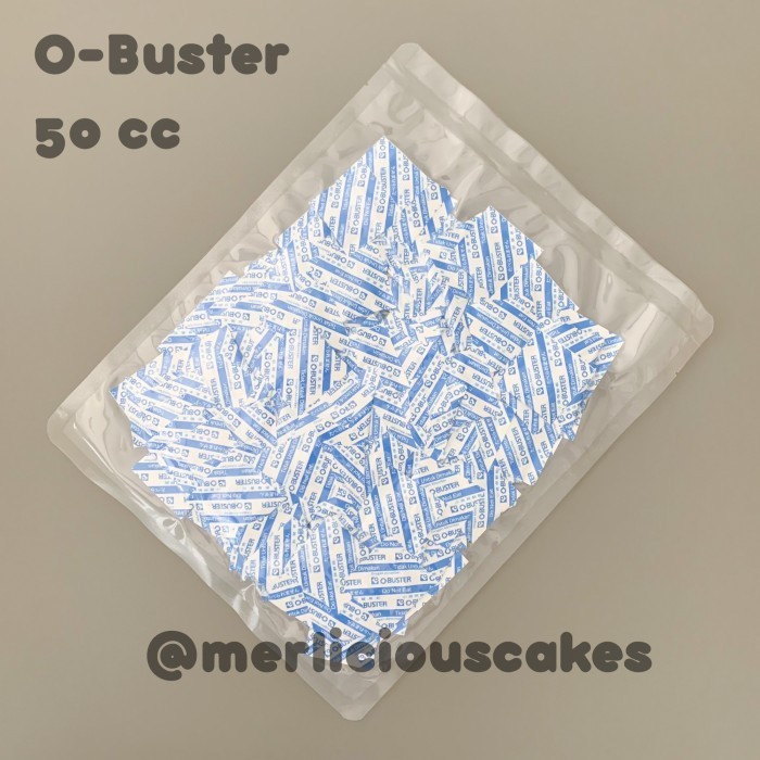 Jual Produk Unggulan] 200 Pcs O Buster 50 cc O-Buster Oxygen Absorber ...