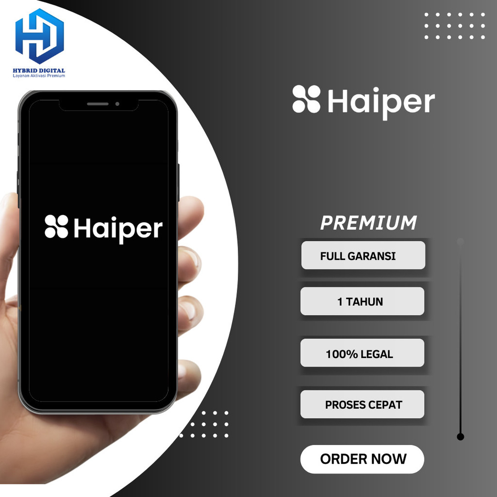 Jual Haiper Ai Video Generator Pro Premium 1 Tahun Full Garansi ...