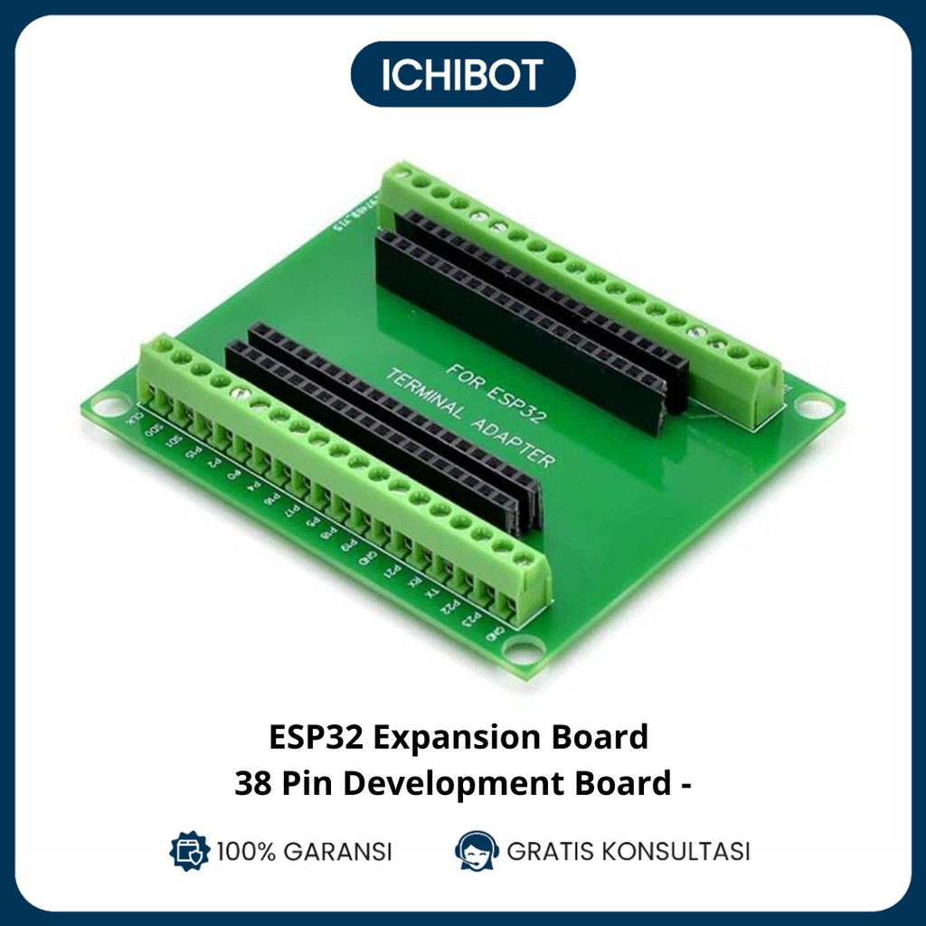 Jual ESP32 Expansion Board 38-Pin WiFi Bluetooth Dual Core Low Power ...