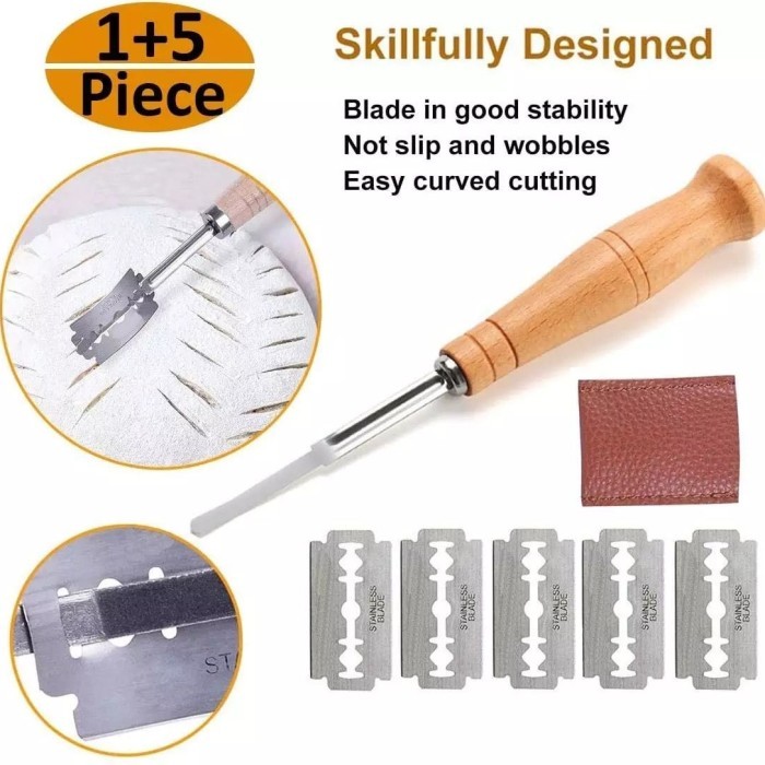 Jual ELTAMART PISAU KAYU WOODEN ROTI SOURDOUGH ARTISAN BREAD LAME ...