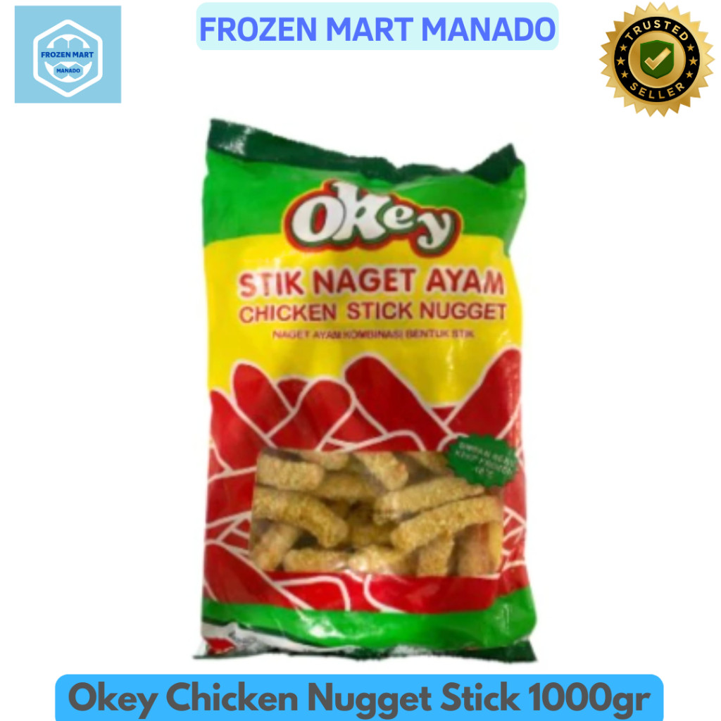 Jual Okey Chicken Nugget Stick 1000gr - Frozen Mart Manado (Frozen Food ...