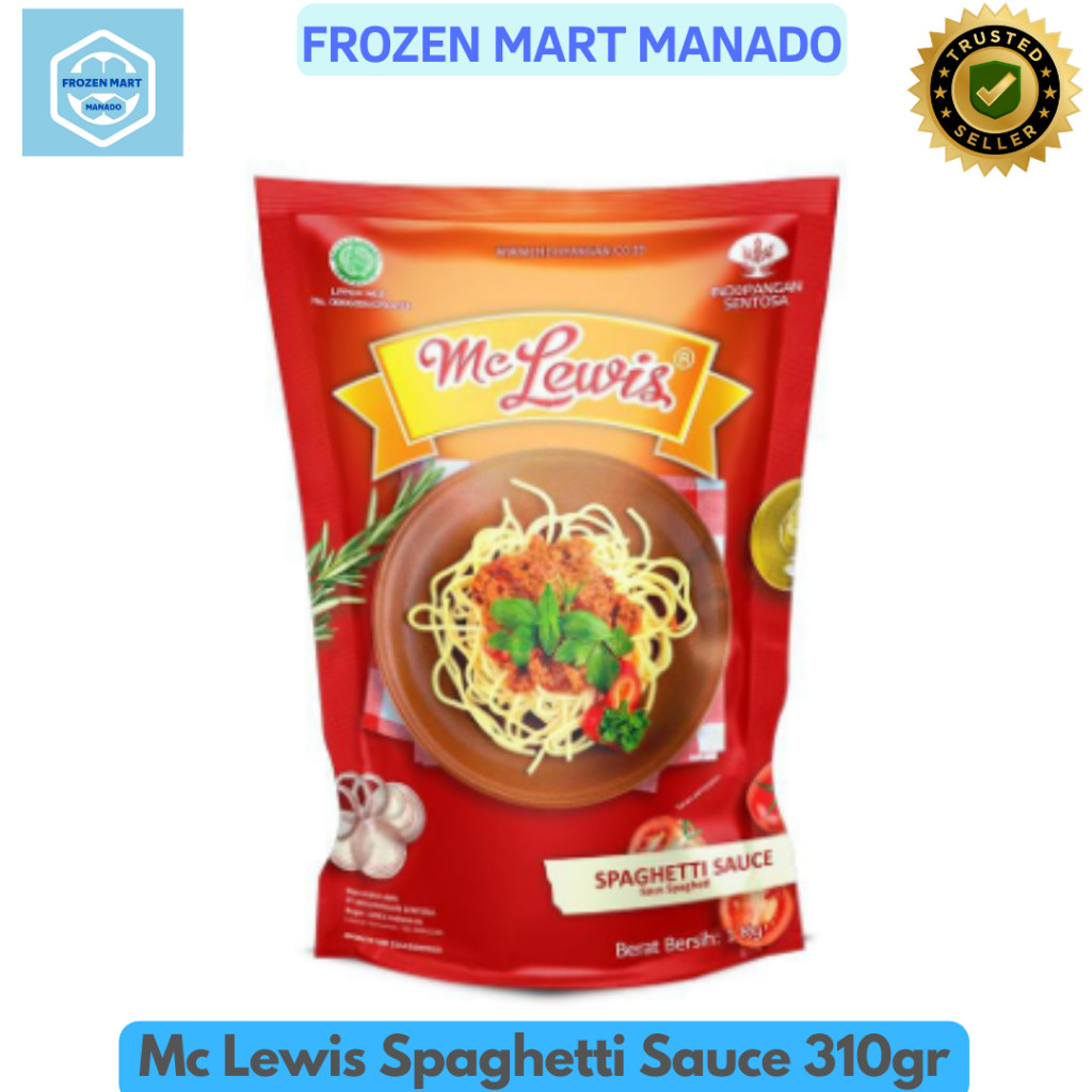 Jual Mc Lewis Spaghetti Sauce 310gr - Frozen Mart Manado (Frozen Food ...