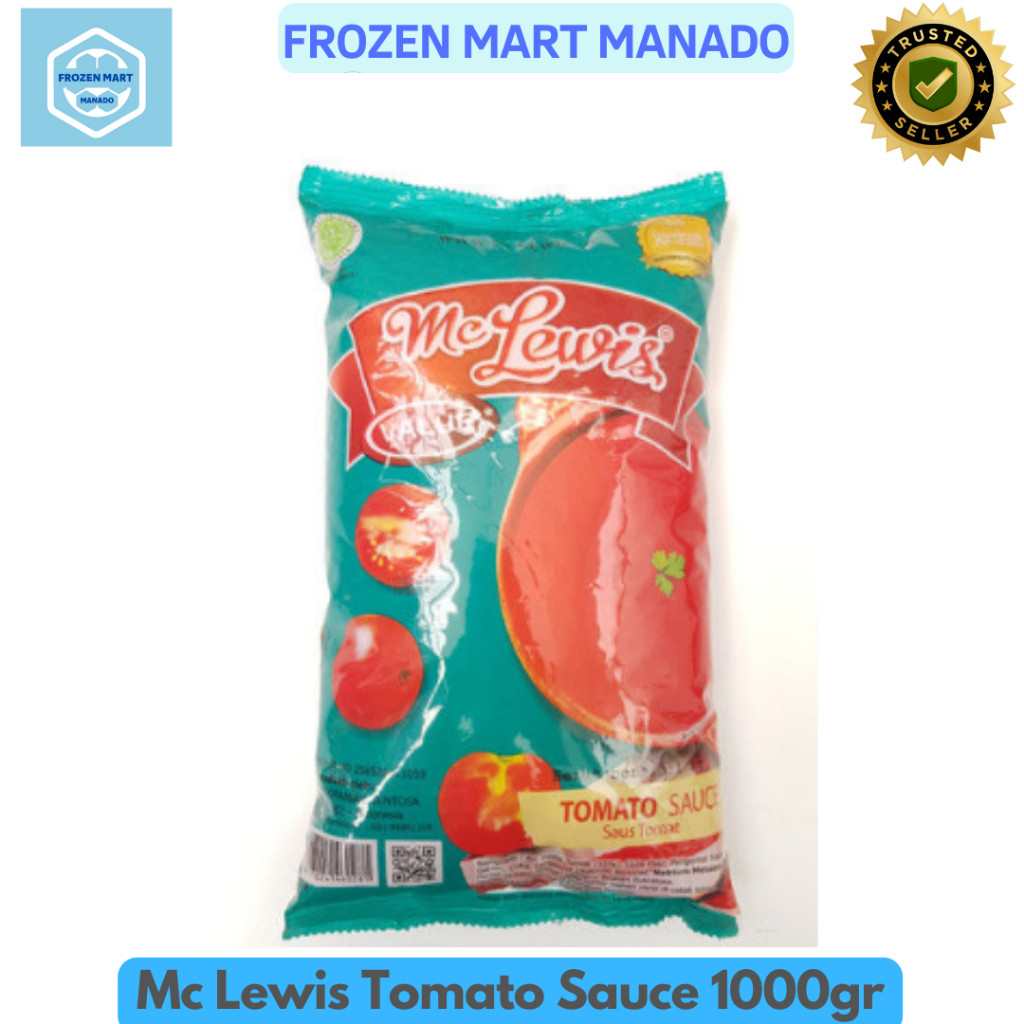 Jual Mc Lewis Tomato Sauce 1000gr - Frozen Mart Manado (Frozen Food ...