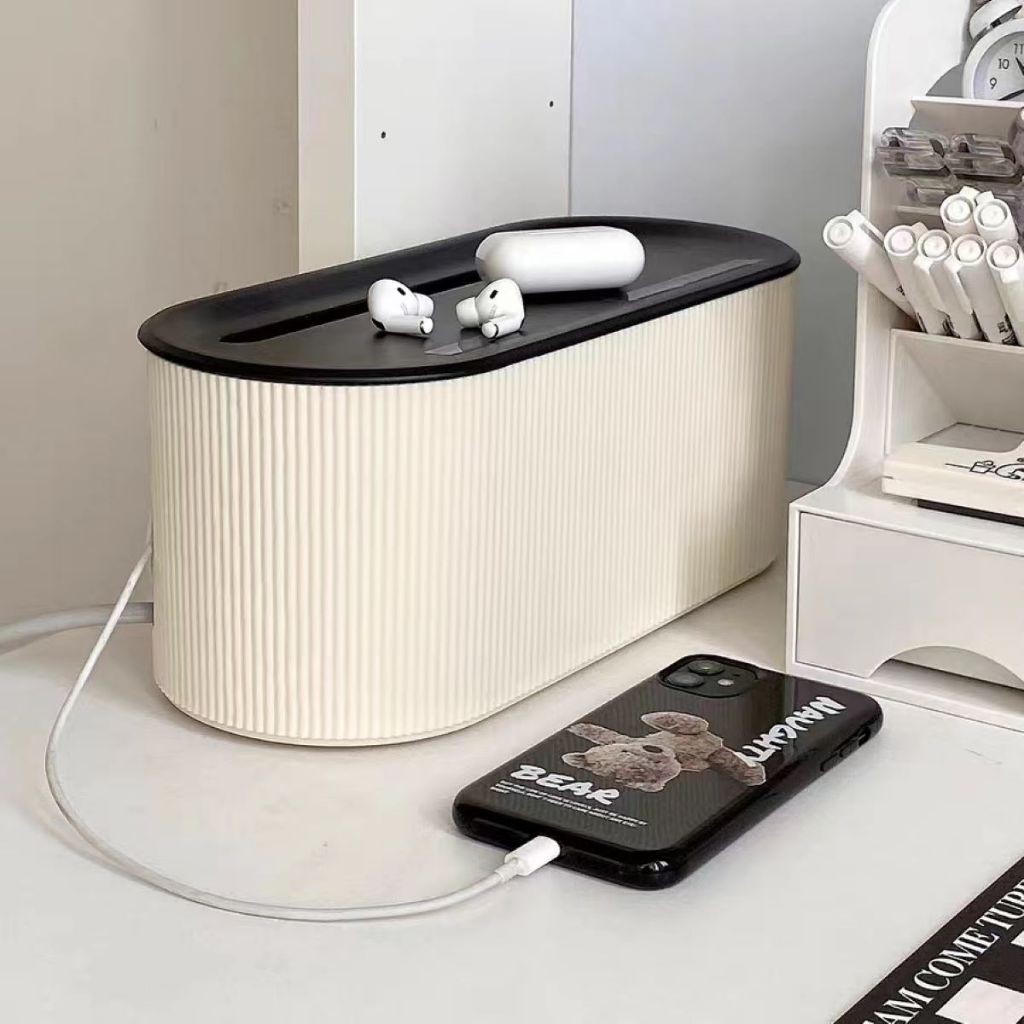 Jual Disc 99Khome Kotak Organizer Kabel Charger Storage Box Stop Kontak ...