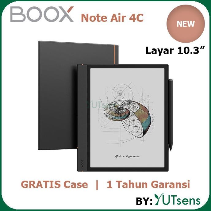Jual BARU ONYX BOOX NOTE AIR 4C | 10.3 INCH COLOR EINK TABLET | ANDROID 13 | OCTA-CORE PROCESSOR ...
