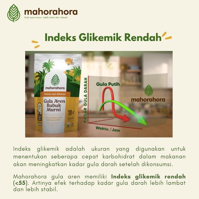 Jual Produk Baru!! Gula Aren Bubuk Sachet/ Stick Mahorahora 5Gr- 100 ...