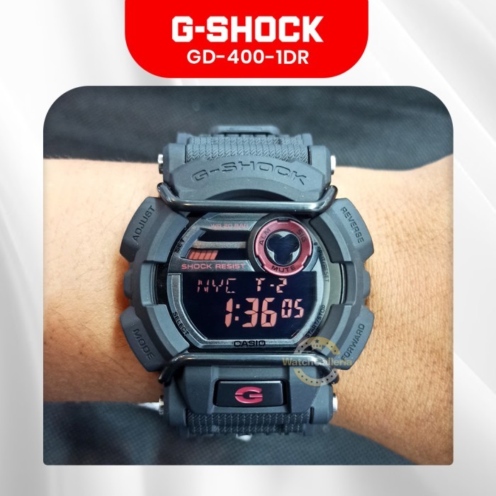Jual Casio G-Shock Gd-400-1Dr / Gd 400 1Dr / Gd400 Original | Shopee Indonesia