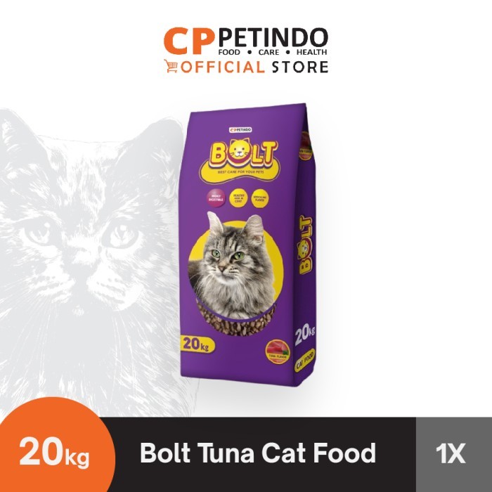 Jual Bolt Tuna Makanan Kucing Dry Food Kibble Ikan Cat Food - 20Kg ...