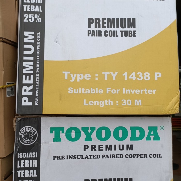 Jual pipa toyoda inveter tebal 0.6 untuk ac ukuran 1/2 - 1pk | Shopee ...