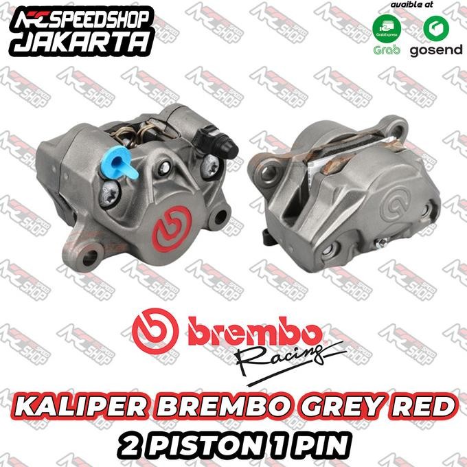 Jual PROMO KALIPER BREMBO 2P RED LOGO ORIGINAL ITALY BY ARCSPEEDSHOP STORE ORIGINAL DAN ...