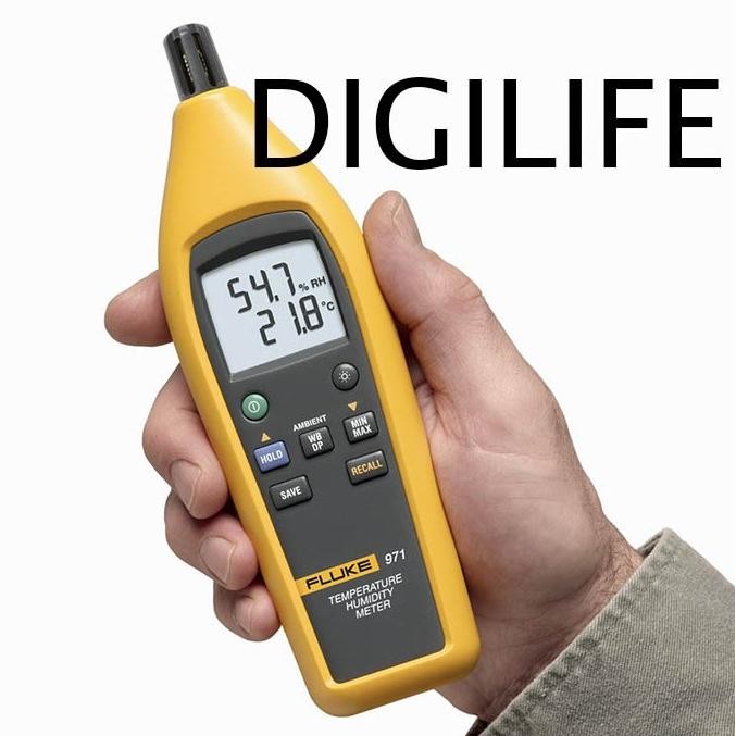 Jual Temperature Humidity Meter Fluke 971 Tester Thermometer Hygrometer ...