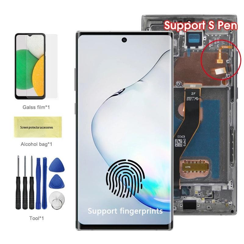 Jual TOPZI 2025 AMOLED Note 10 Plus Screen for Samsung Galaxy Note10 ...