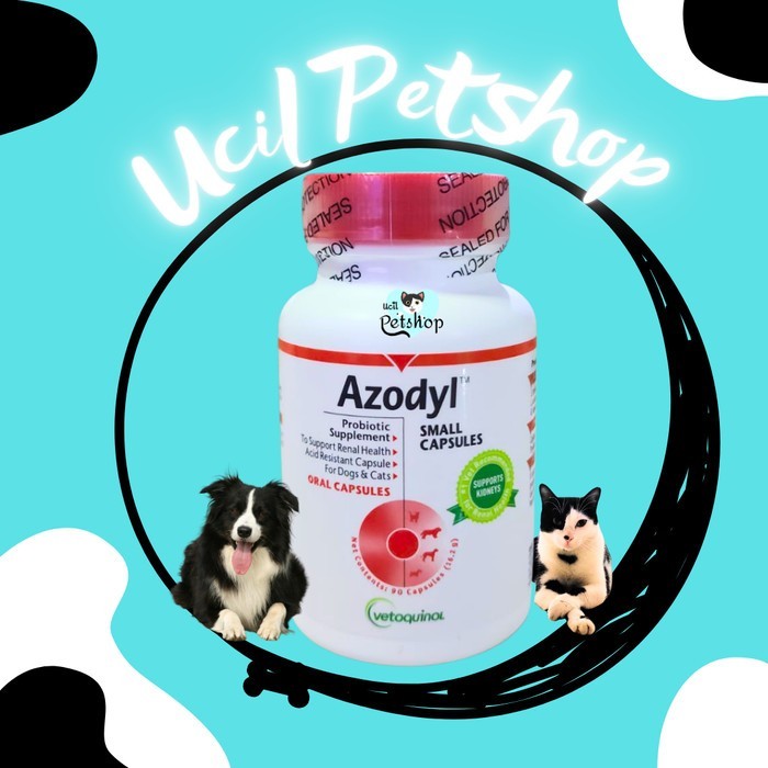 Jual AZODYL Vetoquinol USA Suplemen Ginjal Anjing Kucing (ECER Per 10 ...