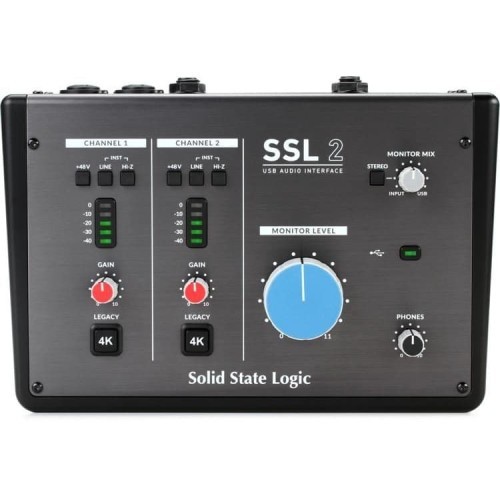Jual USB Audio Interface SSL 2 Solid State Logic SSL2 Soundcard | Shopee Indonesia