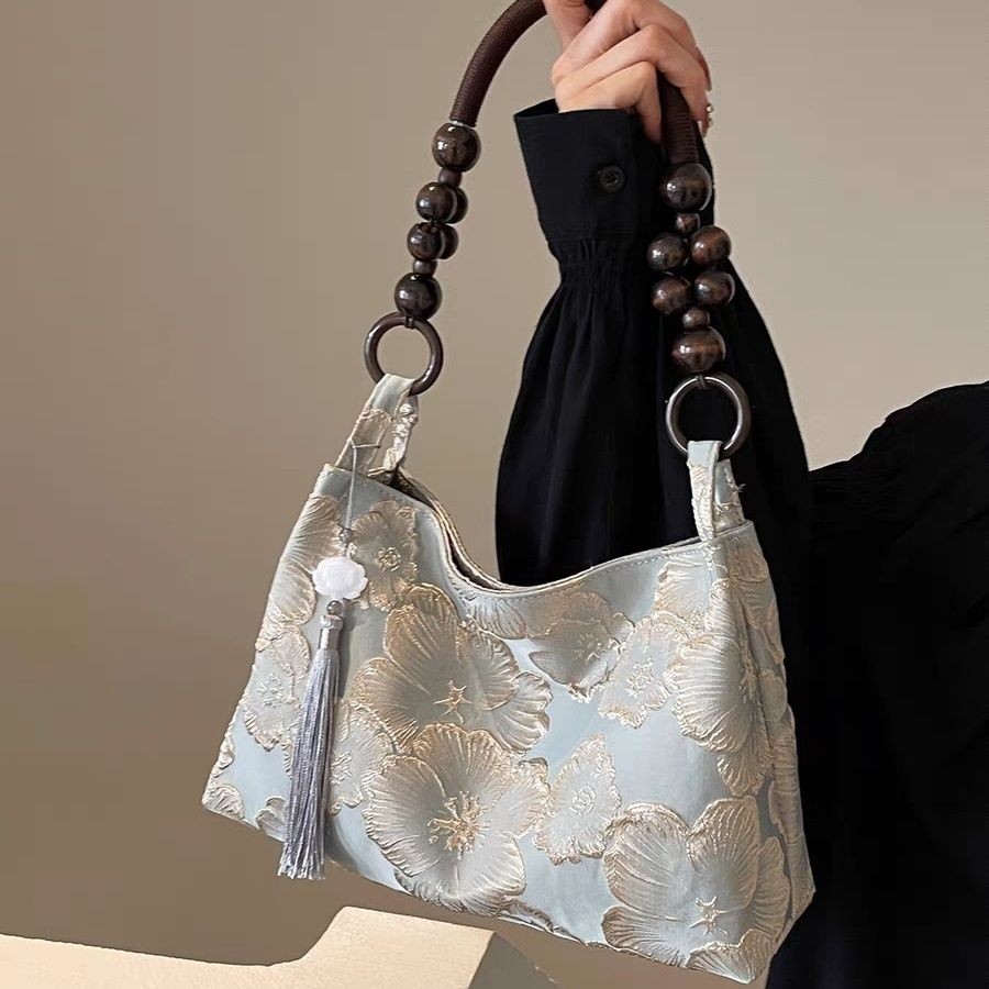 Jual Tas Bordir Gaya Cina Kapasitas Besar untuk Wanita, Tas Tote ...