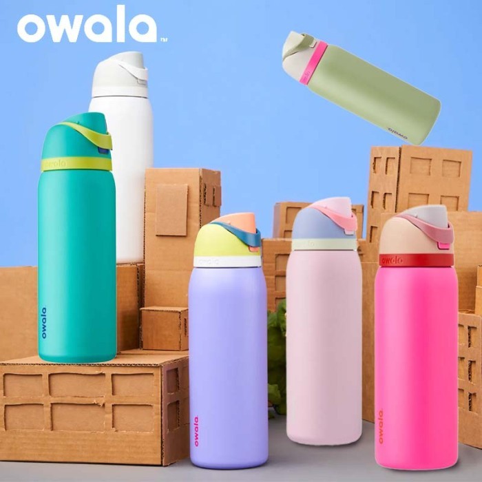 Jual MIYOKAID OWALA FREESIP 32OZ BOTOL AIR STAINLESS STEEL TERISOLASI ...