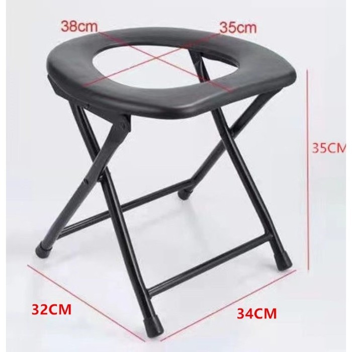 Jual Kursi Toilet Wc Duduk Portable Kursi Toilet Lipat Ibu Hamil Lansia ...