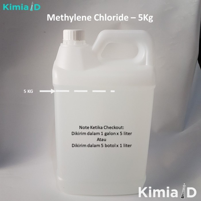 Jual Methylene Chloride 5 Kg MC Dichloromethane Solvent Pelarut Thinner ...