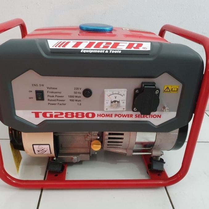 Jual Tiger Genset Generator Bensin 4 Tak 1000 Watt Avr Tg 2880 | Shopee Indonesia