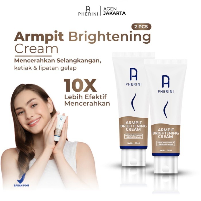 Jual ORIGINAL Pherini Armpit Brightening Cream - Memutihkan dan ...
