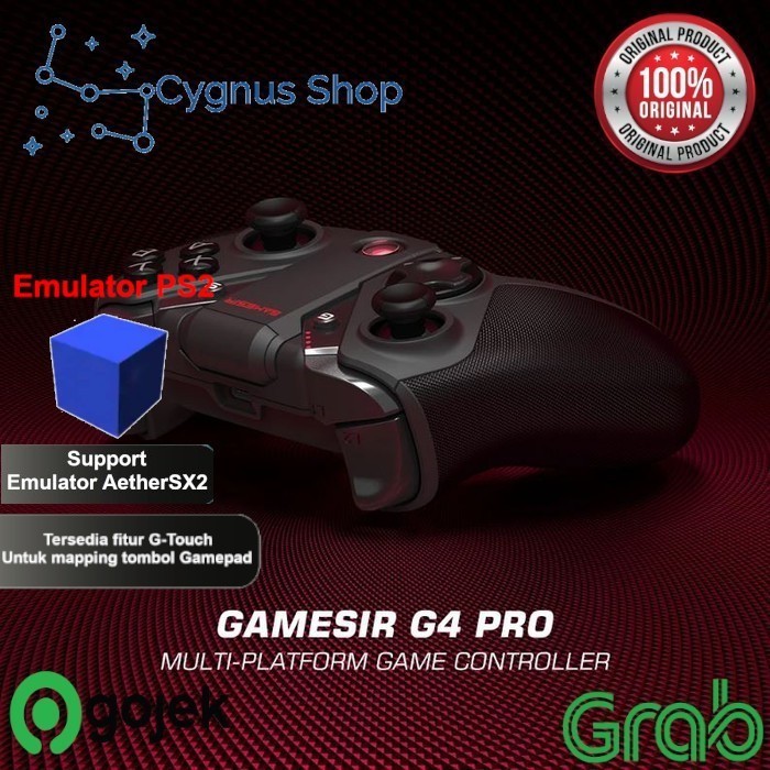 Jual Gamesir G4 Pro Gamepad Game Controller Joystick Smartphone Holder ...