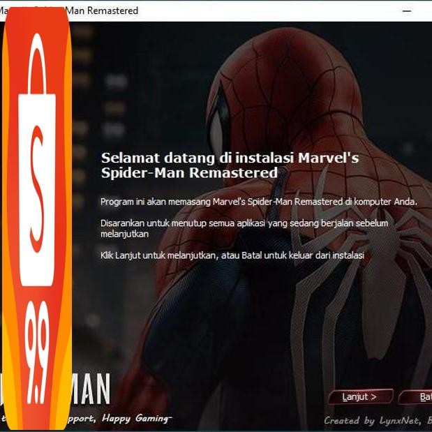 Jual marvel's spider-man remastered pc game adv buy 2 free 1 | Shopee ...