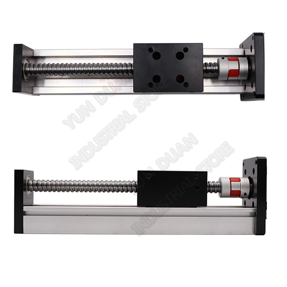 Jual TQS 100mm~700mm Stroke Electric Mobile Sliding Table Module Rail ...
