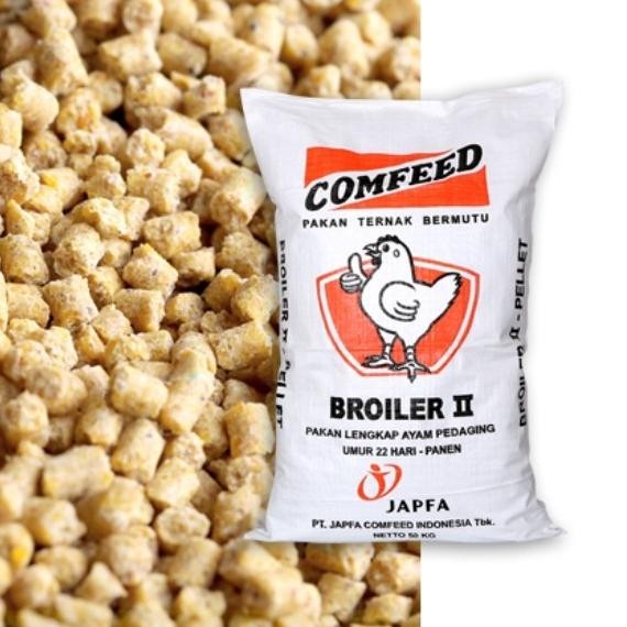 Jual Pakan Ayam Broiler Grower GF 512 Japfa Comfeed Repack 10 Kg ...