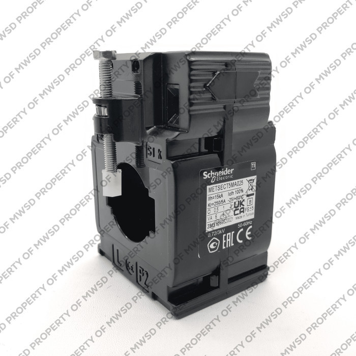 Jual Schneider Current Transformer Rasio 250A Ke 5A Metsect5Ma025 ...