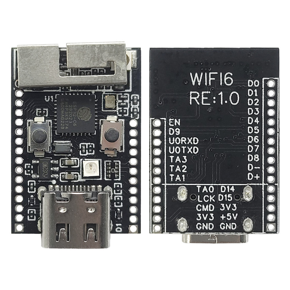 Jual NEW ESP32 C6 Wifi 6 ESP32-C6 Development Board Wifi Module with 32.768 Crystal Oscillator ...