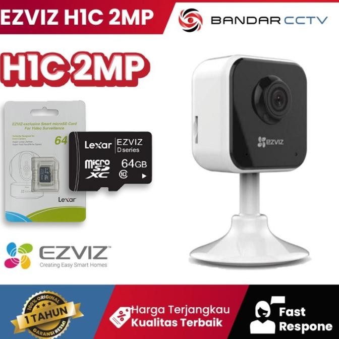 Jual Ezviz H1C 2MP Indoor Smart Home Wi-Fi Camera | Shopee Indonesia