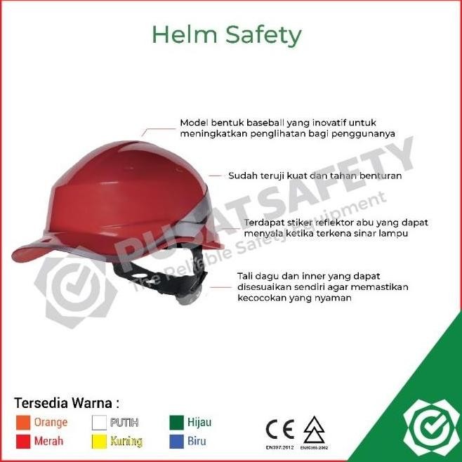 Jual Helm Safety Delta Plus Diamond Helem Kerja Proyek BS81 | Shopee ...