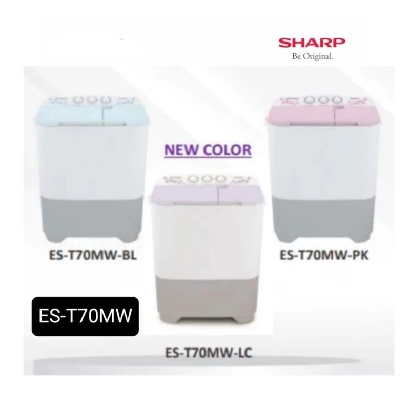 Jual Mesin Cuci Sharp EST-70MW | Shopee Indonesia
