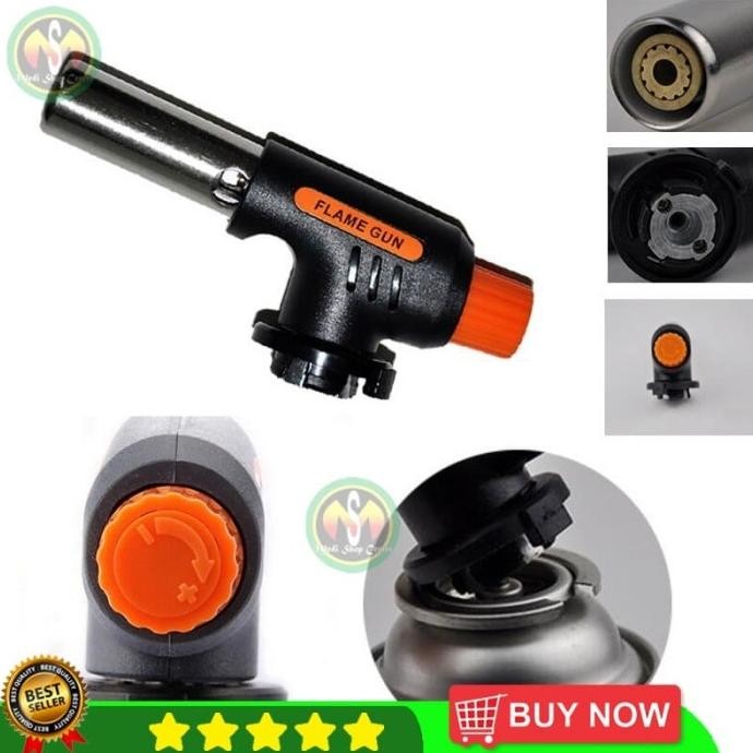 Jual Baru Gas Torch / Alat pemanas BBQ / Kepala Korek Tabung Gas ...