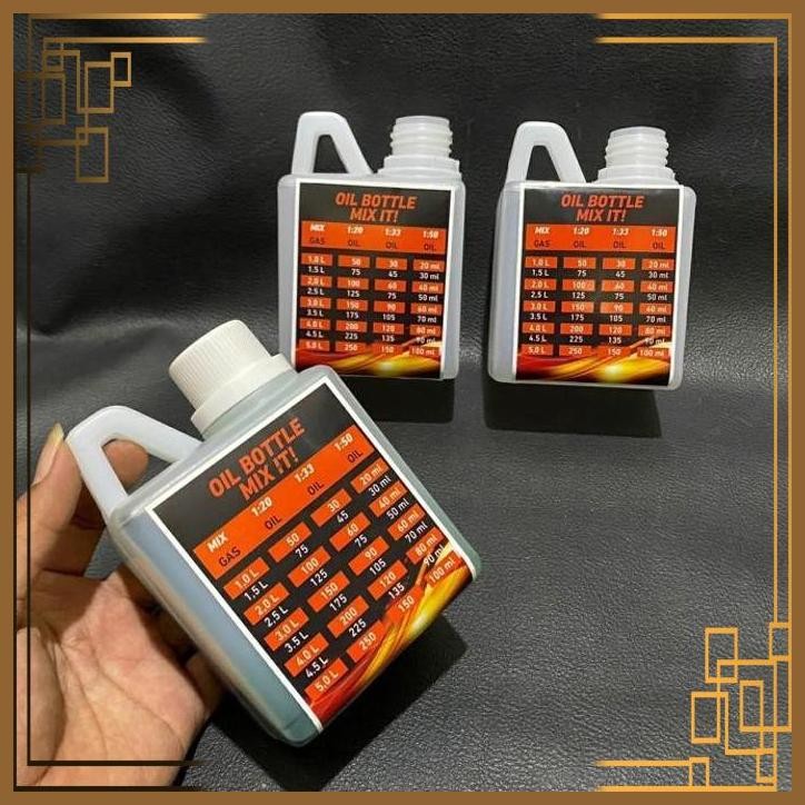 Jual [AMV] BOTOL OLI SAMPING MOTOR 2 TAK VESPA MODEL GANTUNG 500ML ...