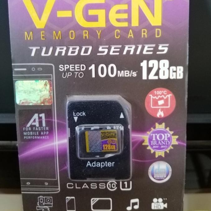 Jual Memori Card V-Gen Class 10 Turbo 128Gb | Shopee Indonesia