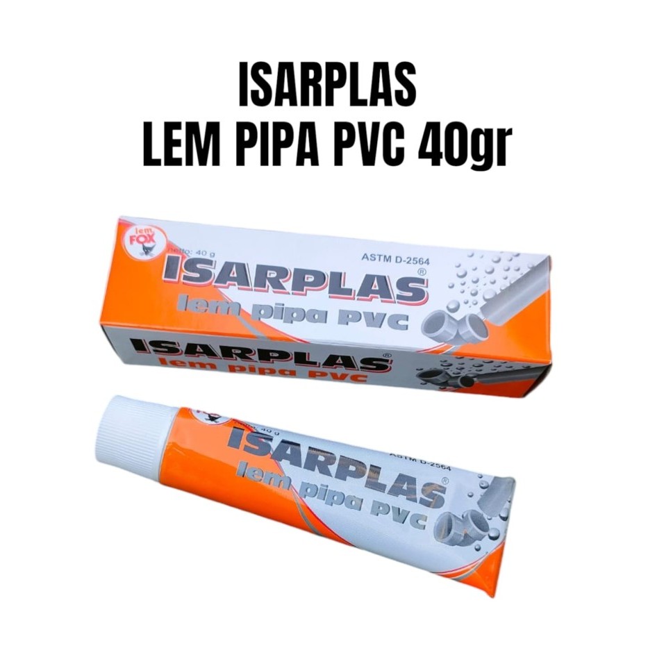 Jual Isarplas Lem Pipa Pvc Tube 40 Gram | Shopee Indonesia