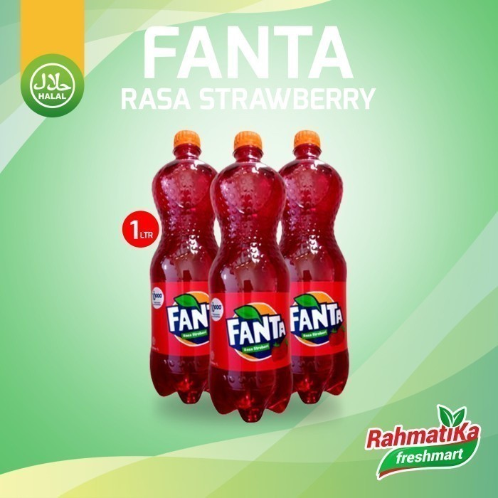 Jual Fanta Stroberi Botol 1 Liter | Shopee Indonesia