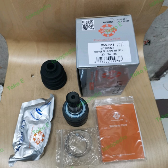 Jual As roda cv joint dalam mitsubishi mirage manual mt | Shopee Indonesia