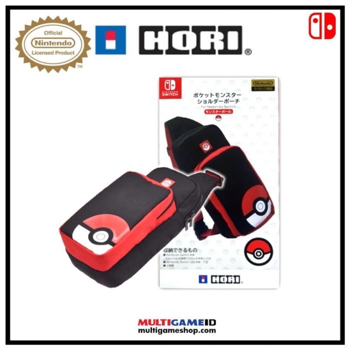 Jual Switch Shoulder Bag Pokeball (Original HORI) | Shopee Indonesia
