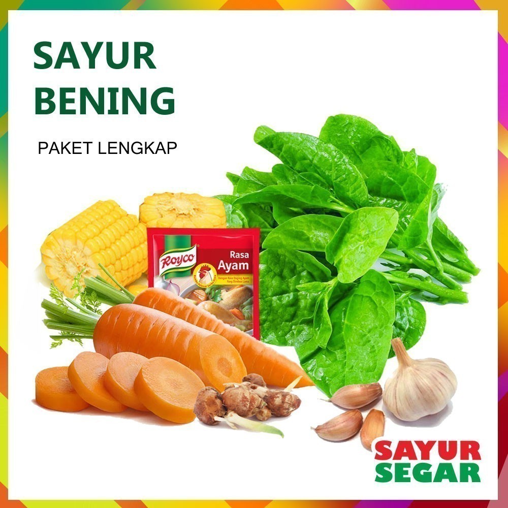 Jual Paket Sayur Sayur Bening Bayam [1 Pack] - Ready to Cook | Shopee ...