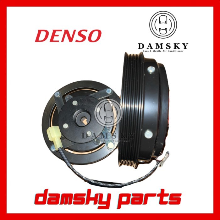 Jual Magnet Clutch Pully Compressor AC Mobil Toyota Starlet R134 Denso ...