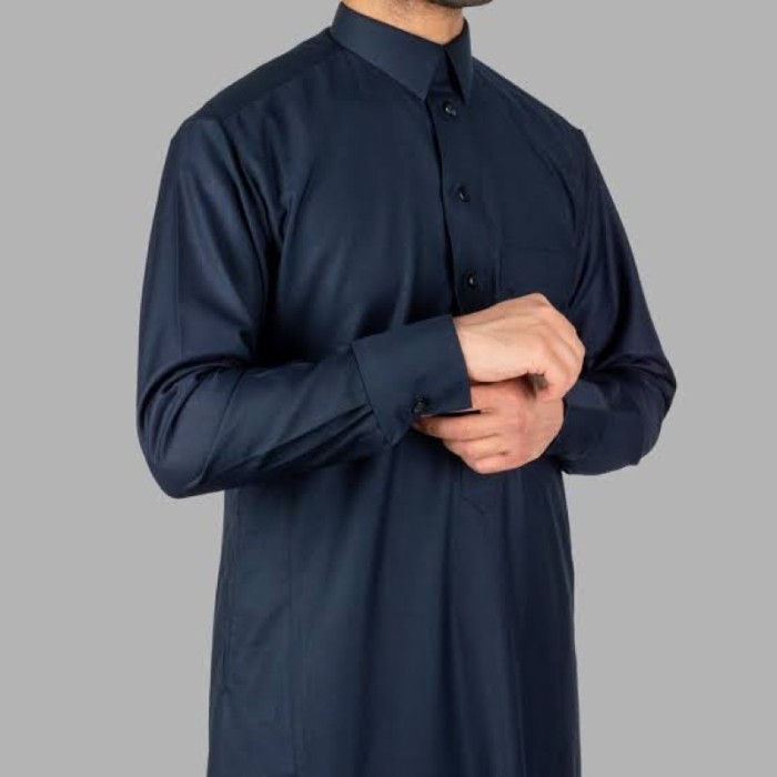 Jual Busana Muslim Jubah Gamis AL ASEEL - PREMIER Manset Laki Pria ...